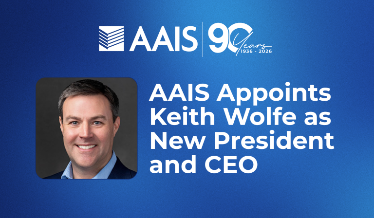 AAIS Appoints Keith Wolfe as New President and CEO - AAIS